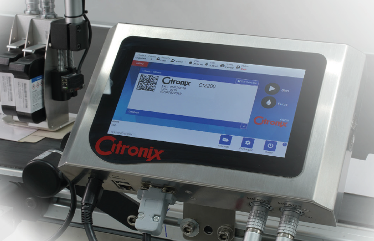 Citronix CT2400Pro bläckstråleskrivare, 1-4 huvuden